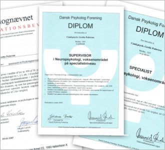 Neuropsykolog Grethe Pedersen